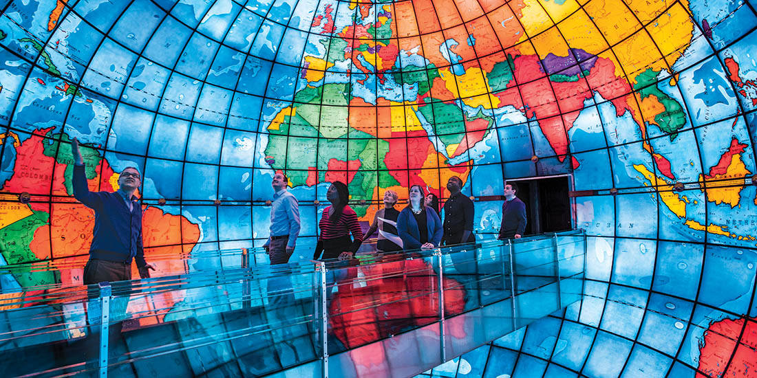 Walk inside the World: Mapparium – The TravelClast